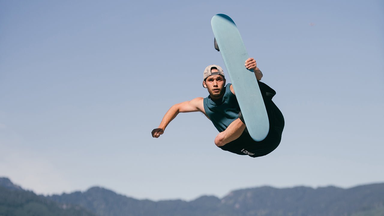 How To Add Grabs To Spins On A Tramp Board – Snowboard Addiction