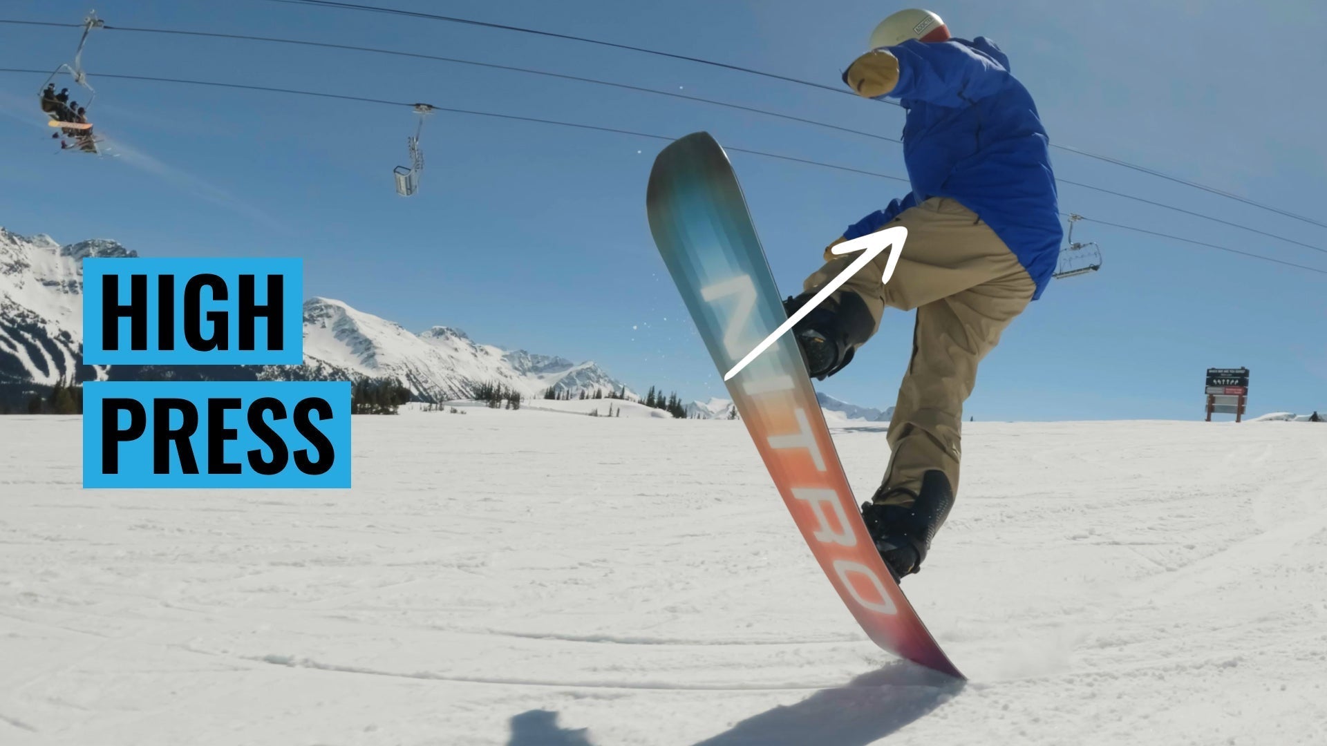 How To High Press & Blunt Slide (Snowboard Buttering Tutorial ...