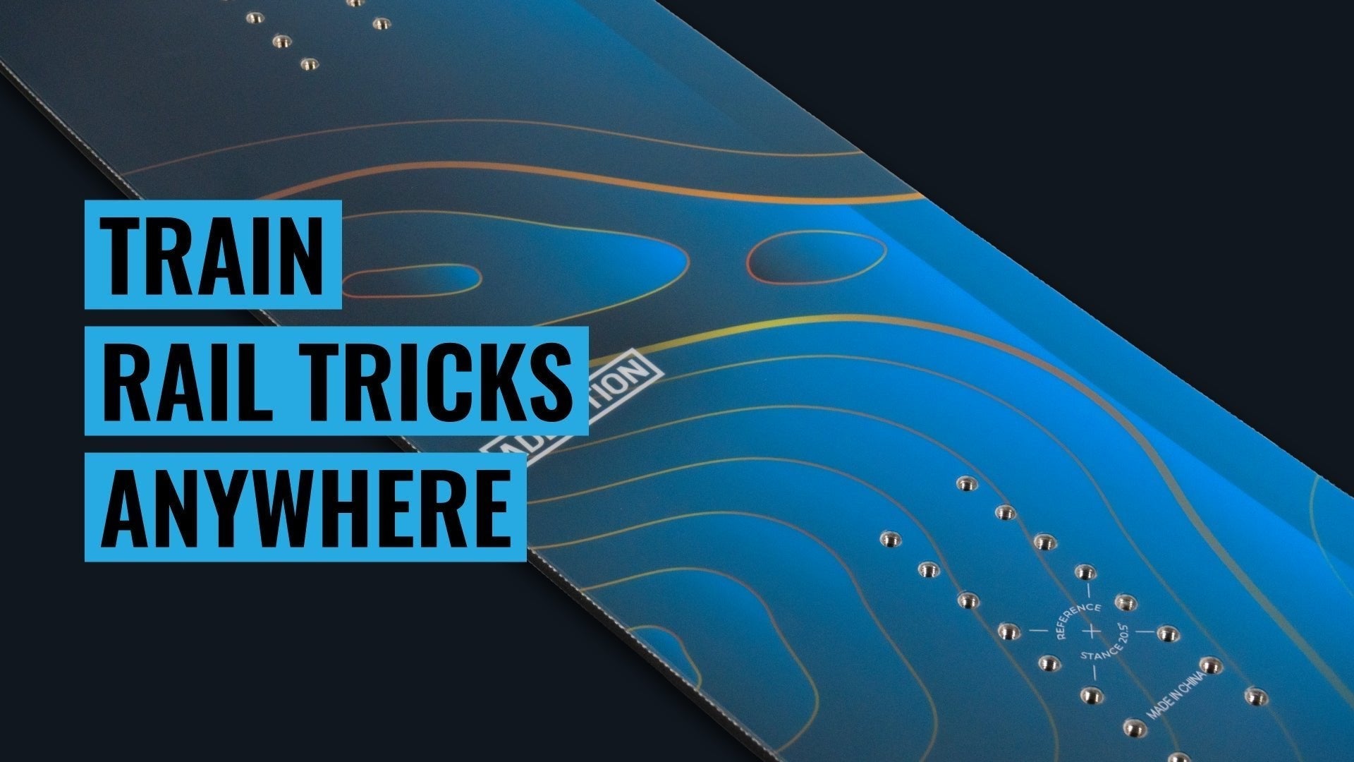 The Jib Training Board – Off-Snow Snowboard Rail Trainer – Snowboard ...